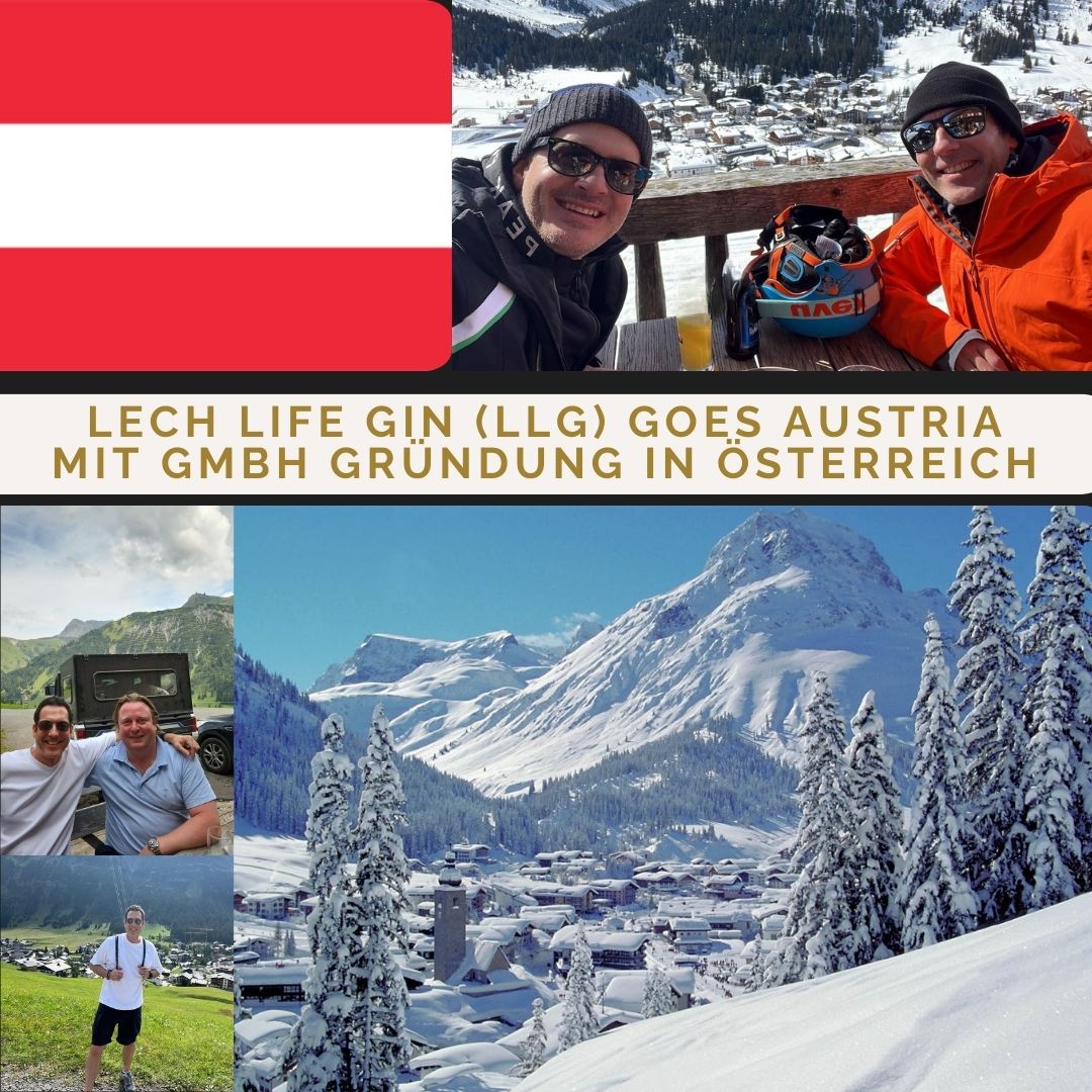 Lech Life Gin gründet erste Auslandsgesellschaft in Österreich - Lech Life